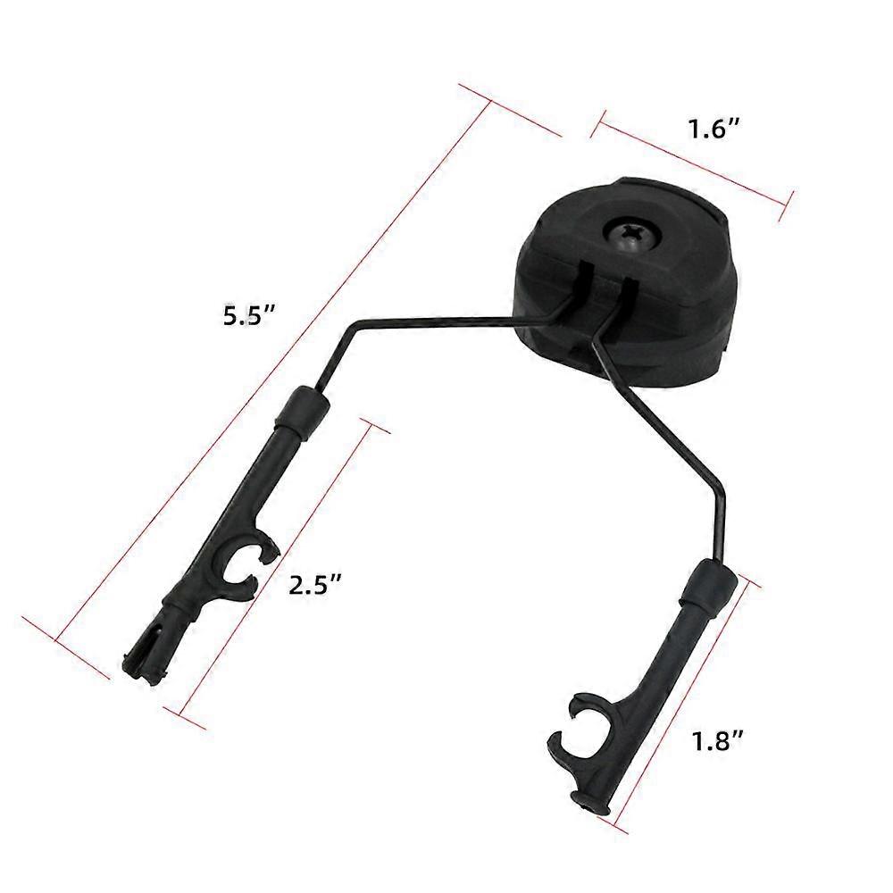 Tactical helmet OPS CORE rail ARC track adapter COMTAC bracket for ...