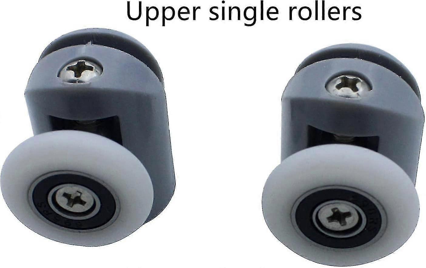 4pcs Shower Door Rollers, Shower Glass Rollers Shower Single Wheel ...