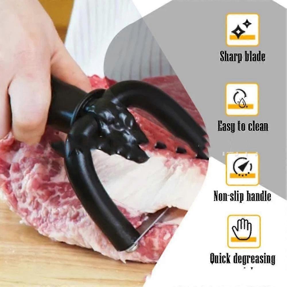 Handheld Beef Slicer Cutter Pork Meat Fat Trimmer Frozen Meat Scraper ...