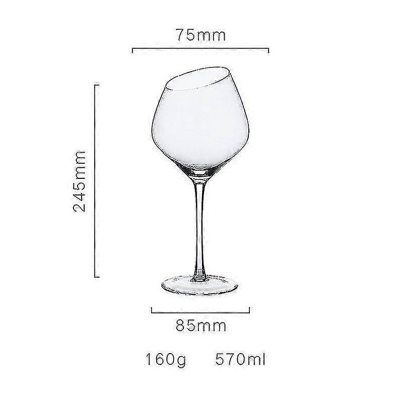 Creative Nordic Red Wine Champagne Glass Lead-free Glass 570ml[PB] | Fruugo AU