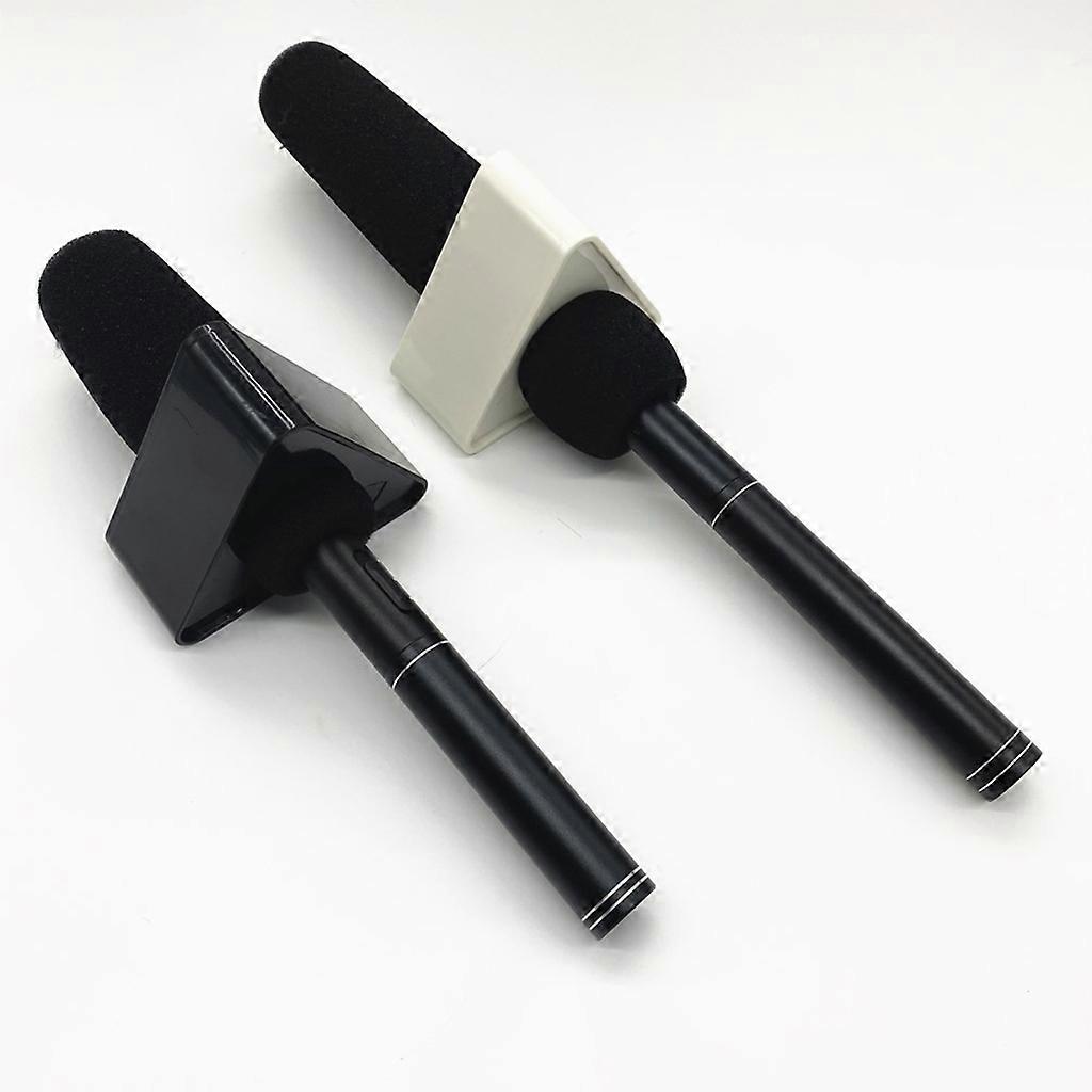 Microphone Logos Flag Mic Station Cube Square Interview Box ABS Props ...