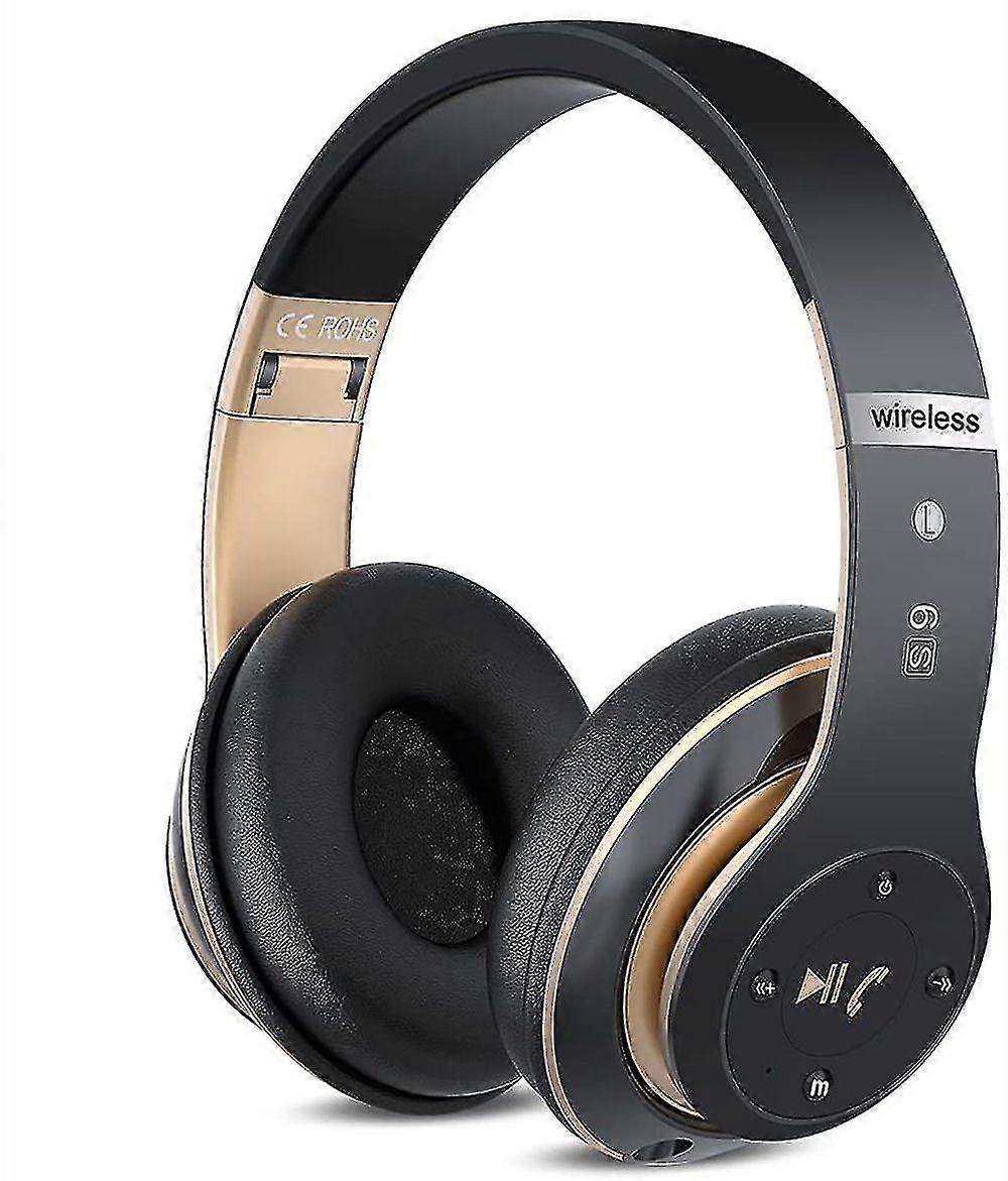 6s Wireless Bluetooth Headphones Over Ear, Hi-fi Stereo Foldable ...