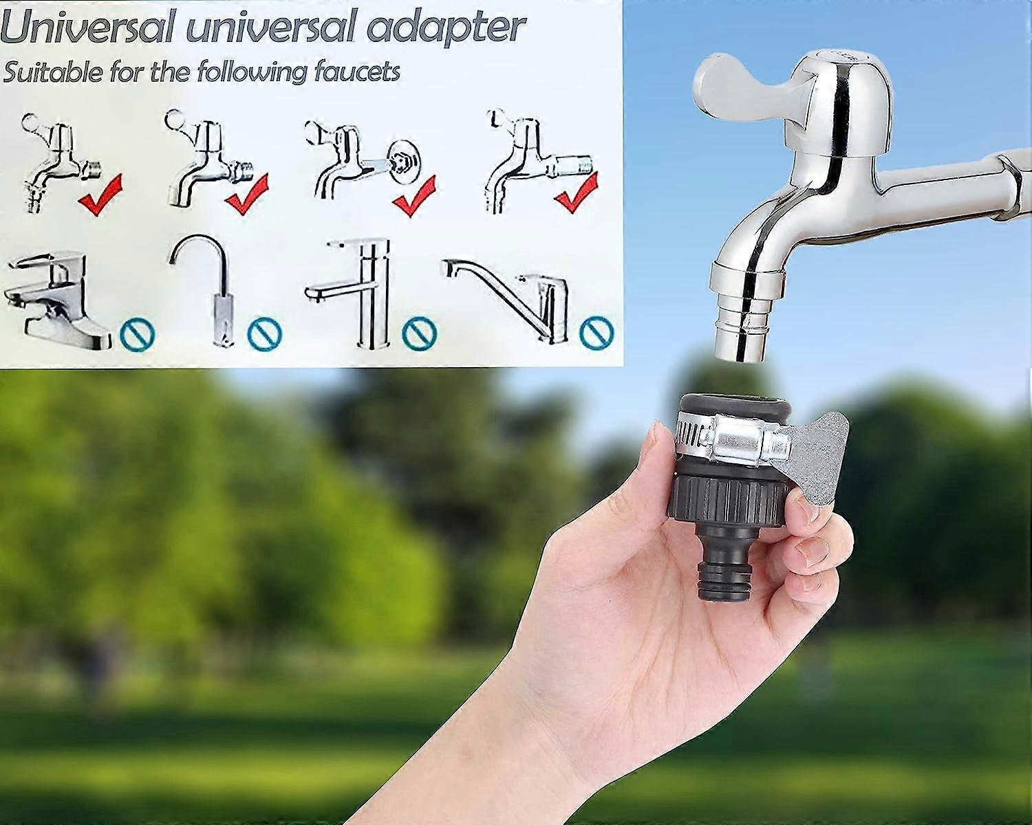 WiseHub 2 Piece 16mm Universal Faucet Connector Adapter Mixer Kitchen ...