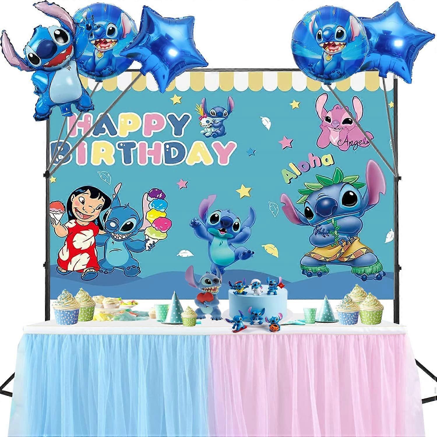 Lilo and Stitch Themed Party Banners and 5 Pieces of Lilo and Stitch ...
