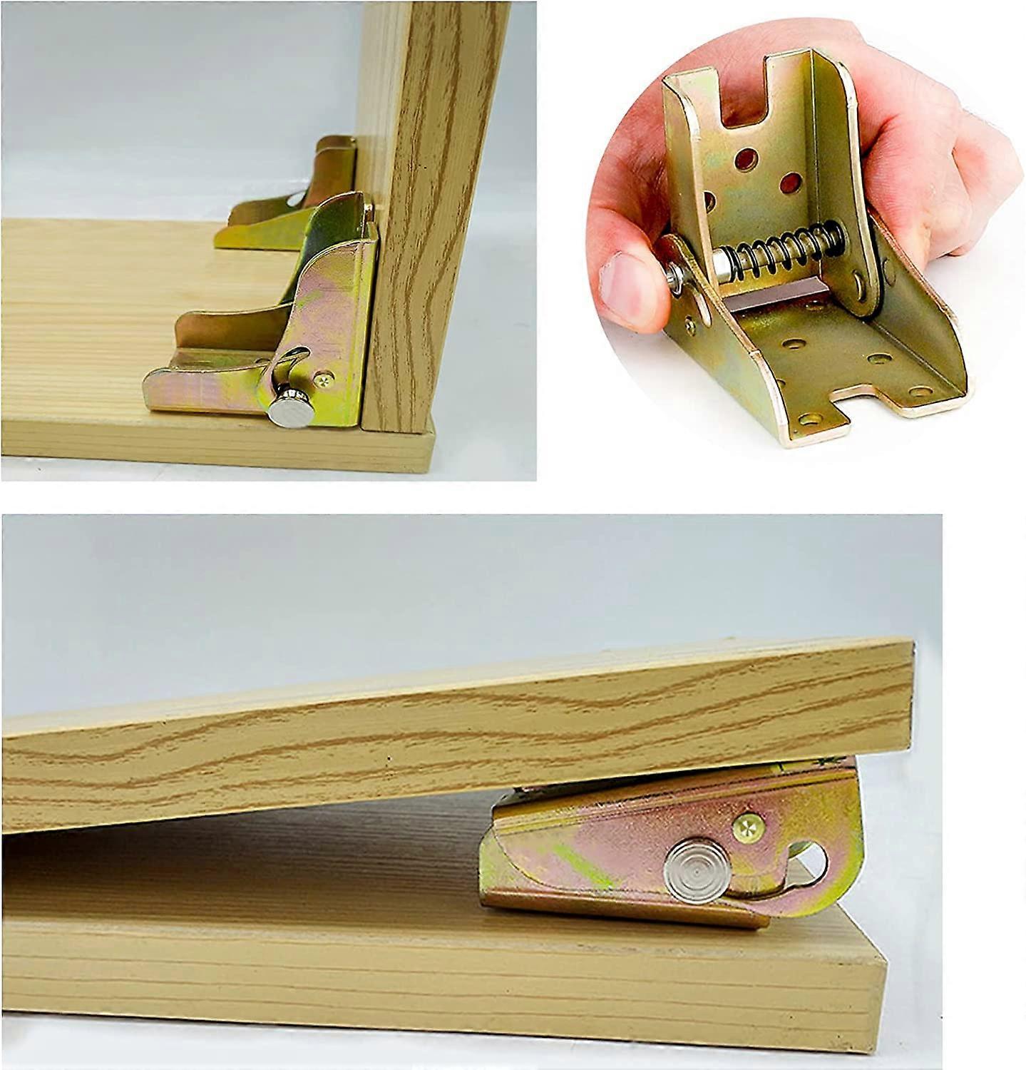 Folding Table Leg Parts Self-locking Hinges Leg and Gusset Accessories ...