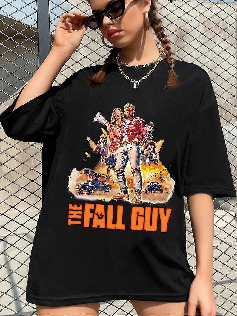 Vintage The Fall Guy 2024 Movie Shirt, Ryan Gosling, Emily Blunt Shirt ...
