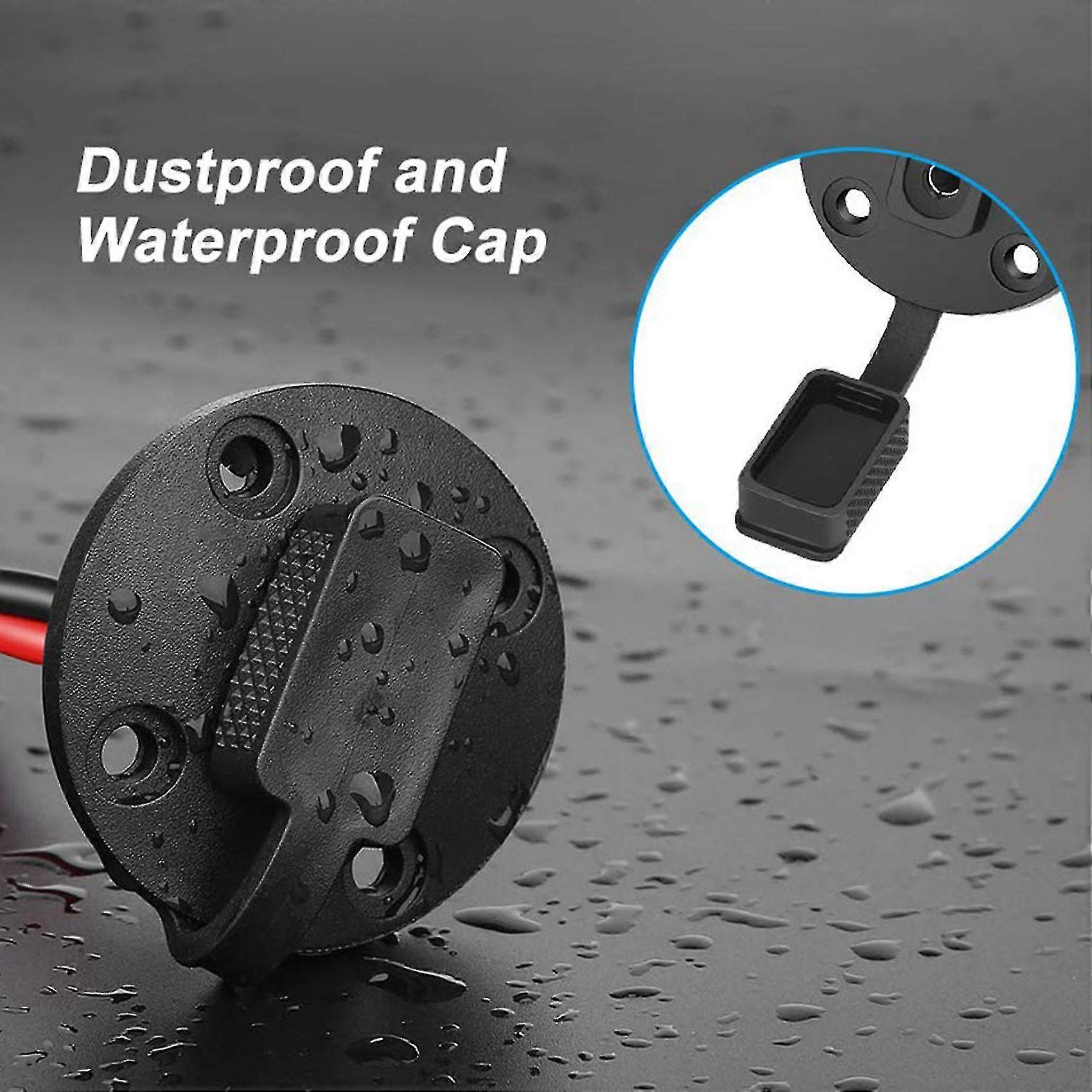 2x Sae Connector,solar Weatherproof Sae Socket Sidewall Port, Sae Cable ...