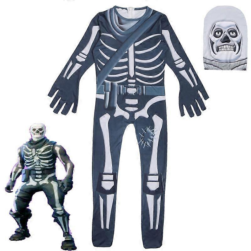 Kid Skull Trooper Ginger Gunner Cosplay Costume The Gingerbread Man ...