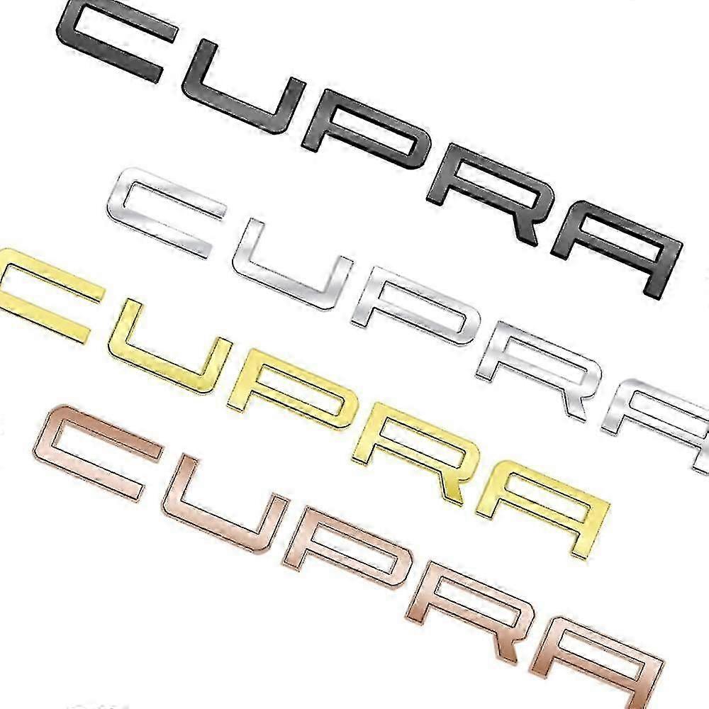 Car Sticker Metal 3d Emblem Badge Rear Trunk Decal For Seat Cupra Leon ...