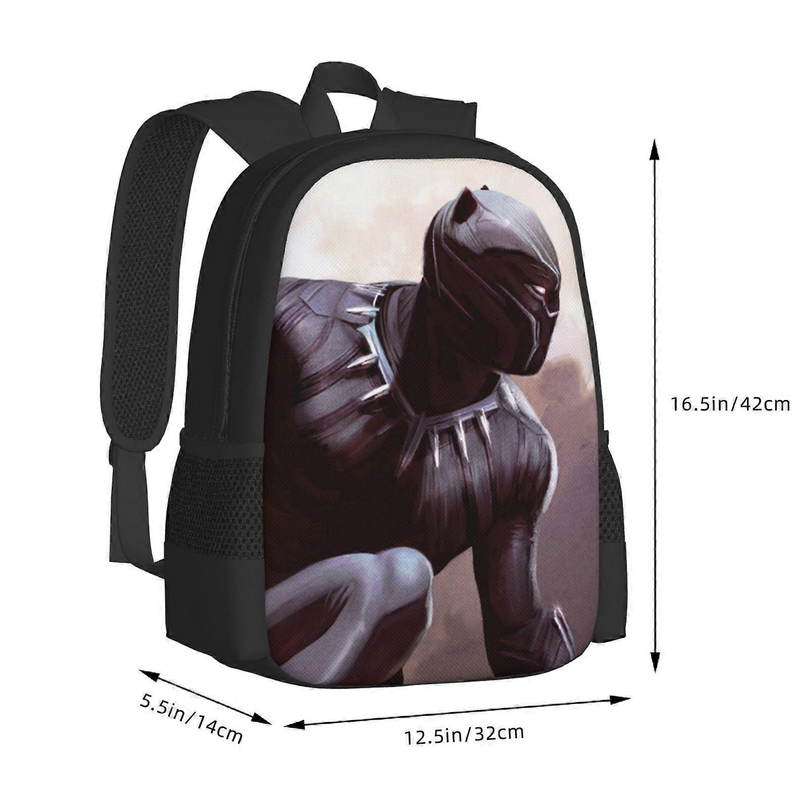Backpack YL1539 Black Panther Backpack,3d Print Laptop Backpack ...
