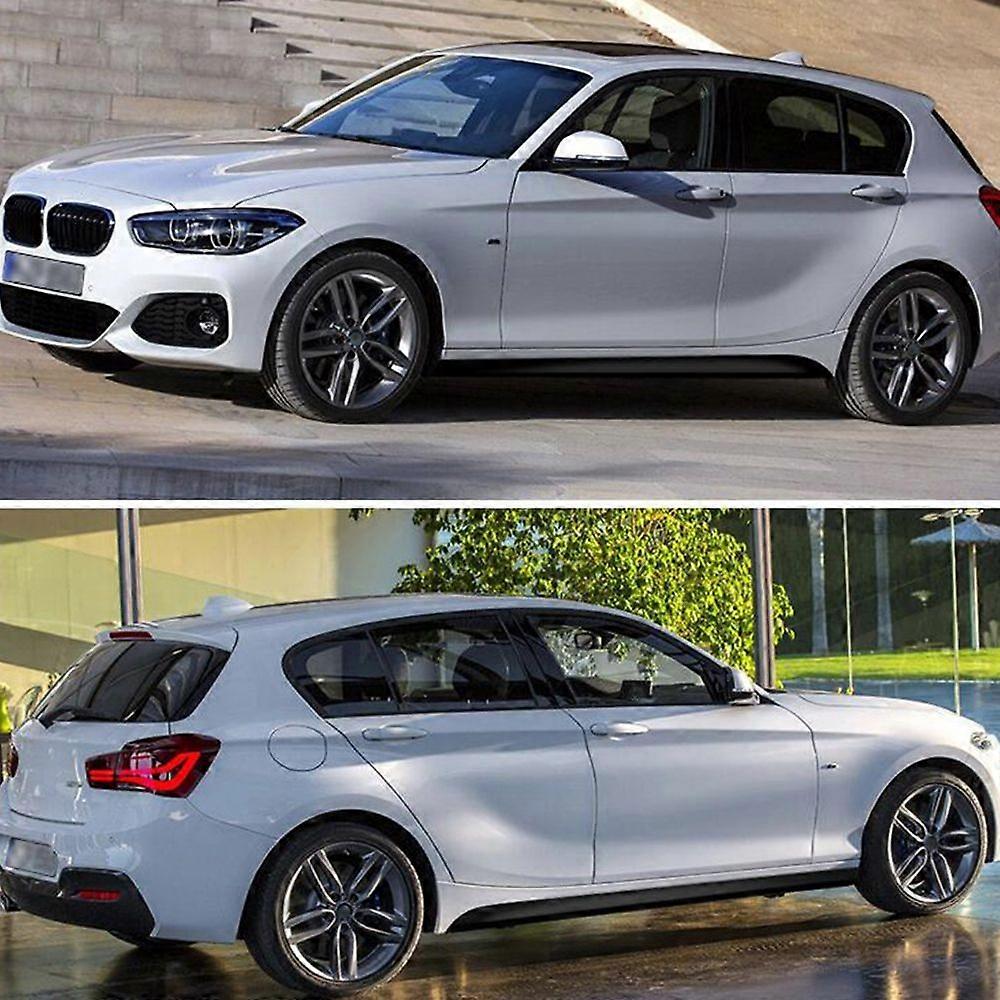 2pcs Side Skirt Racing Stripes Decal Stickers Vinyl Carbon Fiber 3D ...