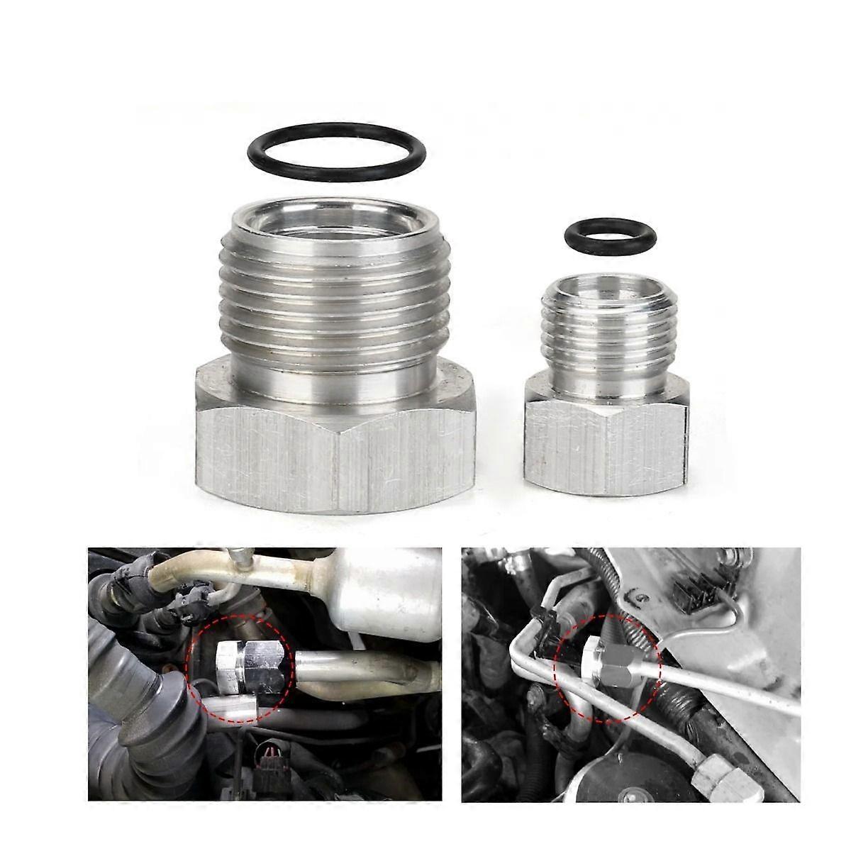 Rear A/C Block Off Kit Line Terminator Compatible with 1996-1999 Chevy ...