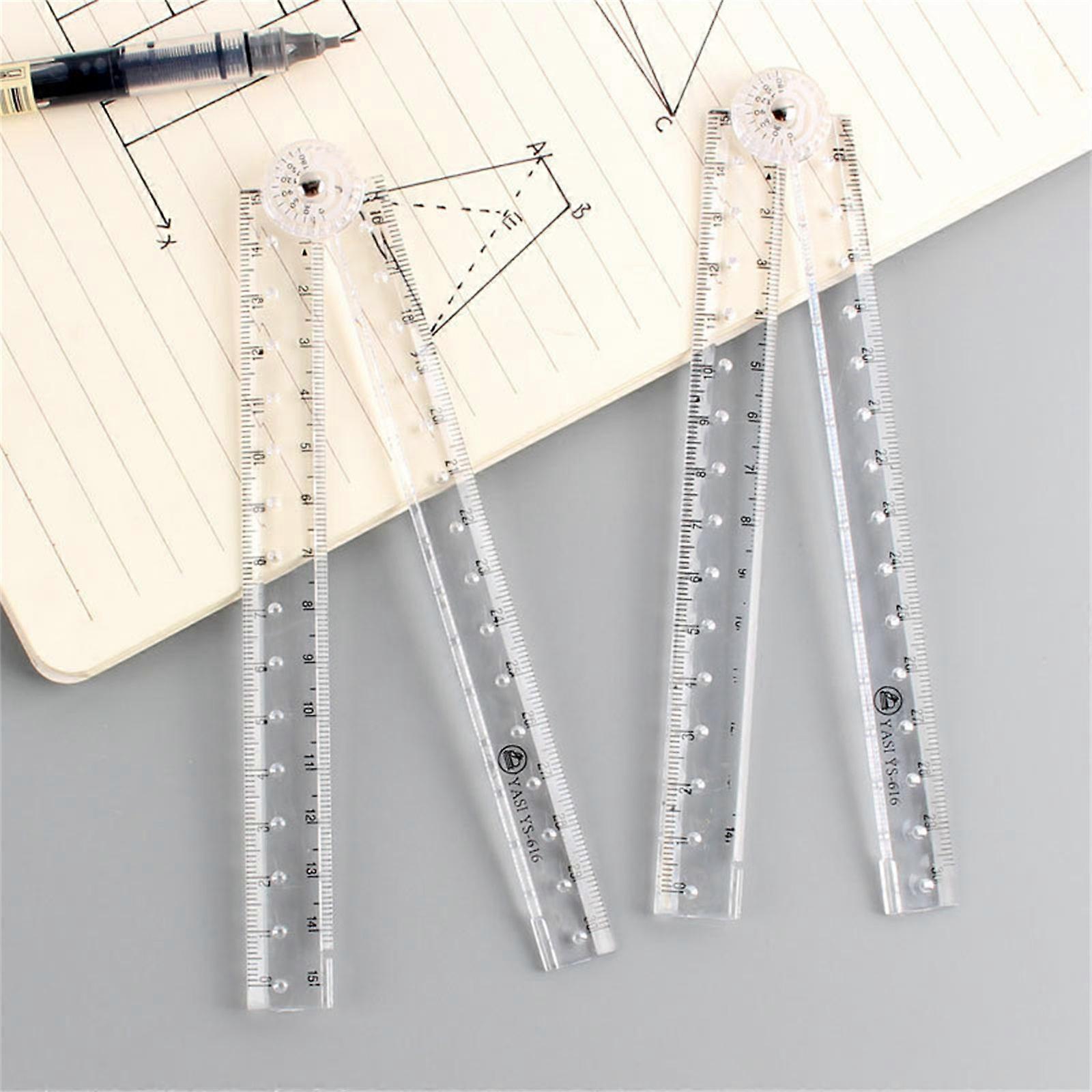 Clear Acrylics Rulers, Centimeters Scale Drawing Ruler Math Ruler ...