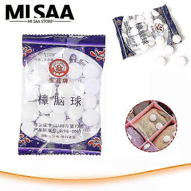 Naphtaline Boules Camphor Moth Balls 10 Bags Safe Pest Control ...