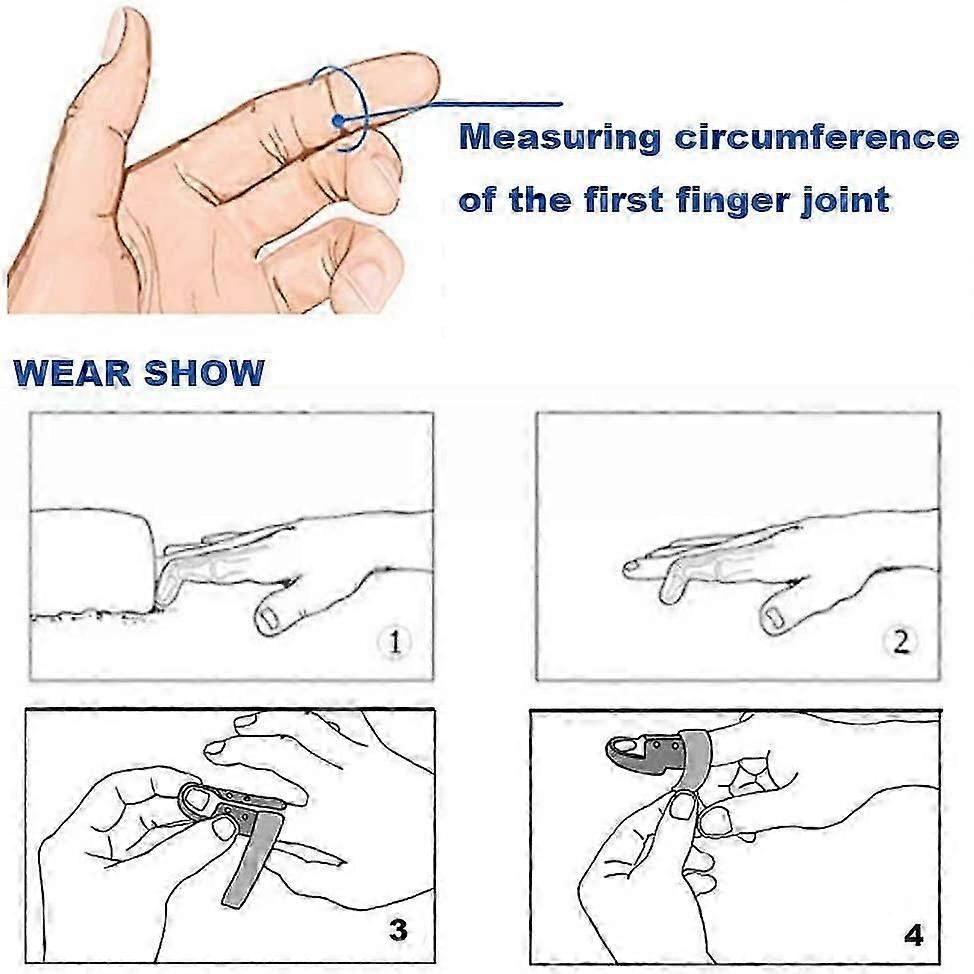 Plastic Finger Splints,Mallet Dip Finger Support for Protector Broken ...