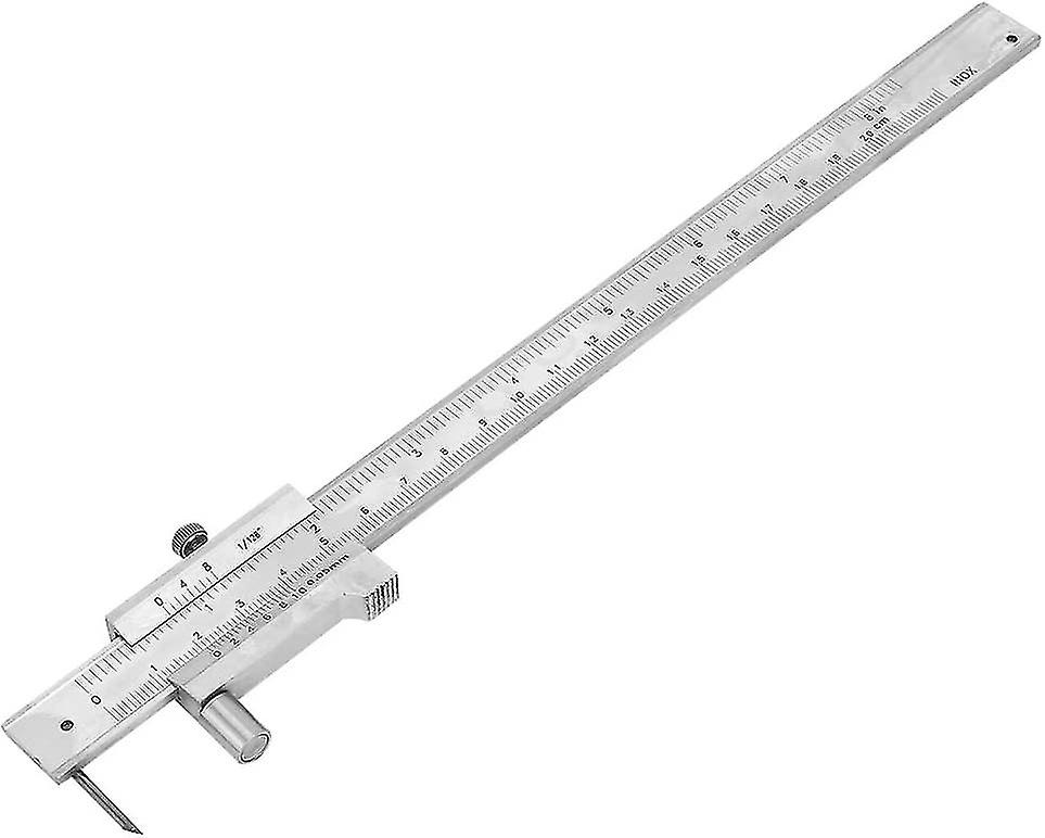 0-200mm Marking Caliper With Parallel Marking Gauge Ruler Carbide Row ...