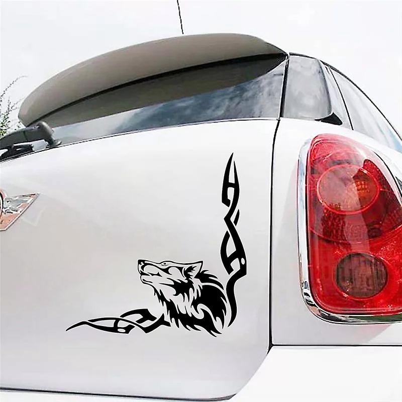 30496# Various Sizes Car Sticker Howling Wolf Car Decal Waterproof ...