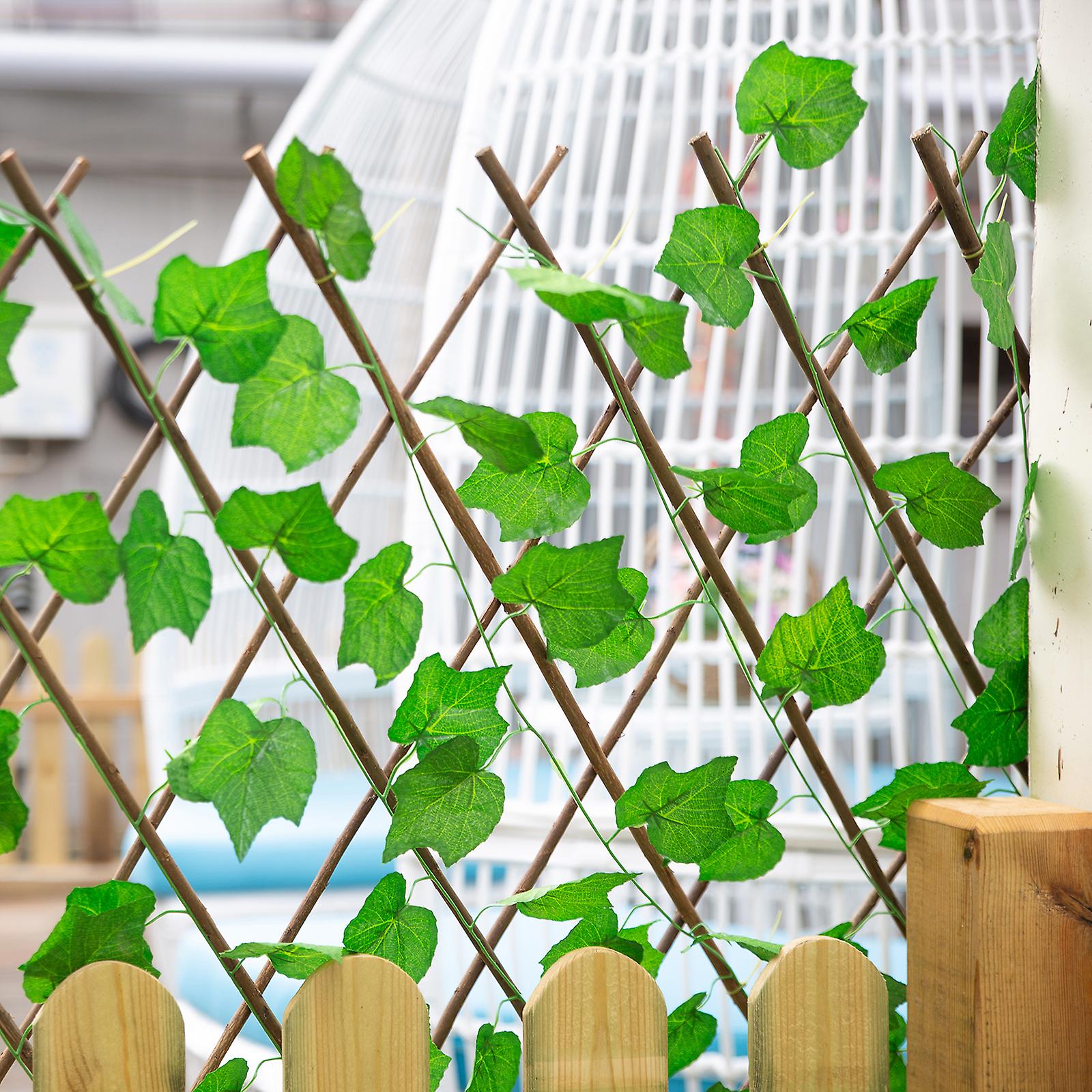 Simulation Fence Courtyard Fence Plant Fence Wood Garden Decoration ...