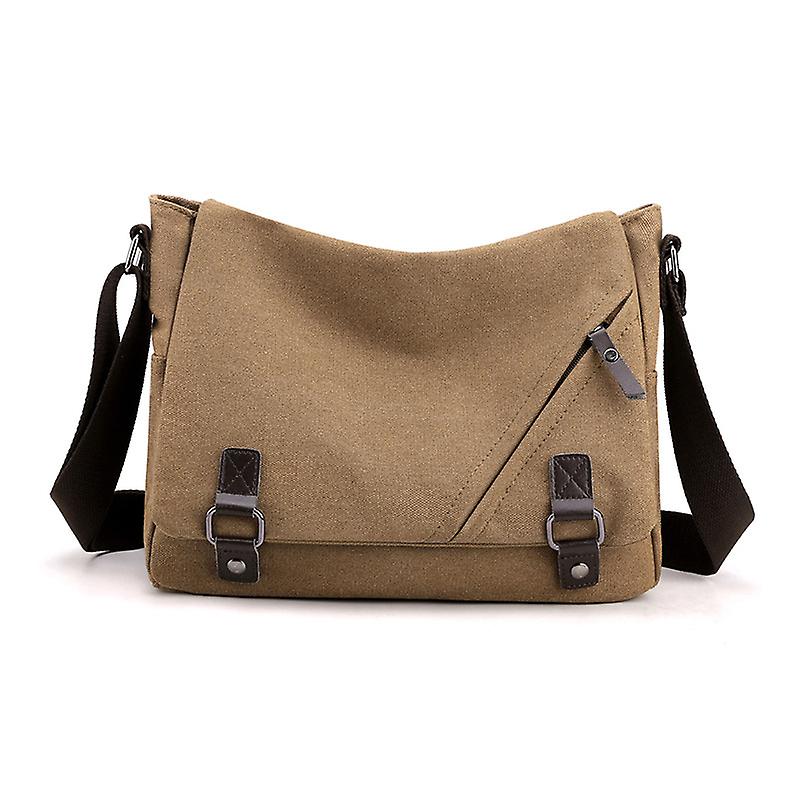 Men's Convenient Shoulder Bag New Canvas Large Capacity Messenger Bag ...