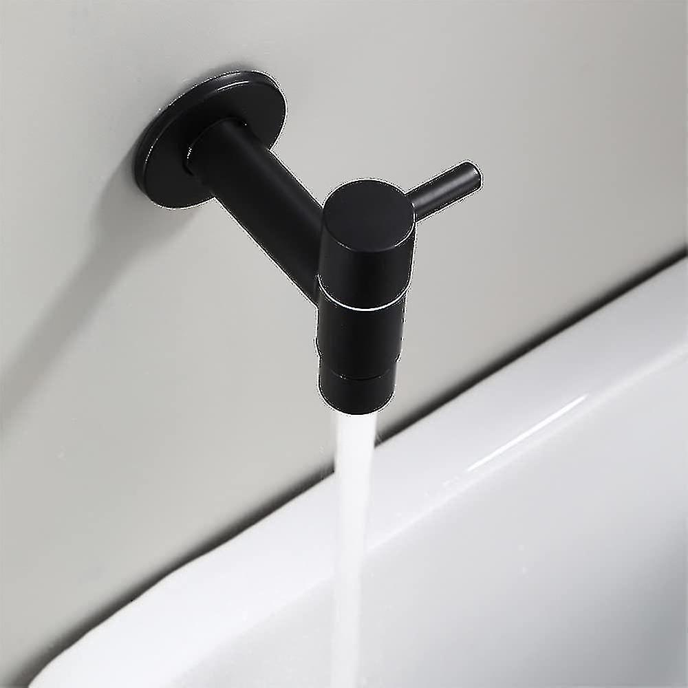 Stainless Steel Faucet Mop Pool Faucet, Cold Water Wall Taps, Retro ...