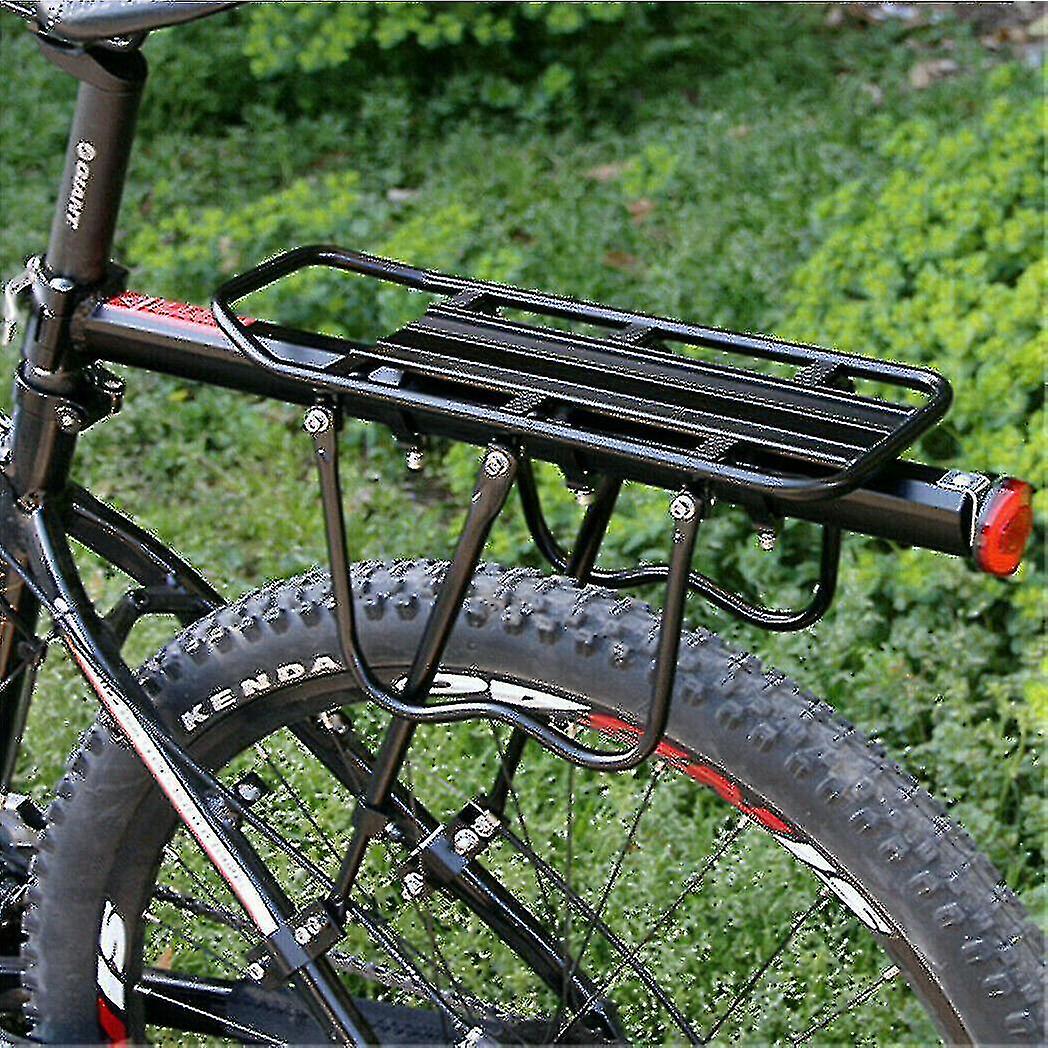 50kg Max Alloy Rear Bicycle Pannier Rack Carrier Bag Luggage Cycle ...