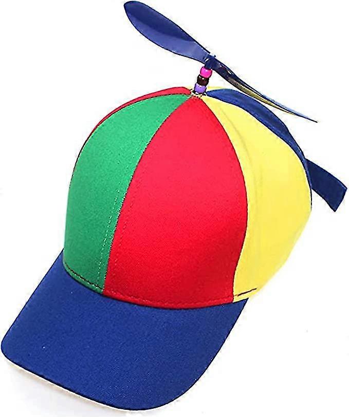 Helicopter Propeller Colourful Propeller Men's Size Adjustable Baseball ...
