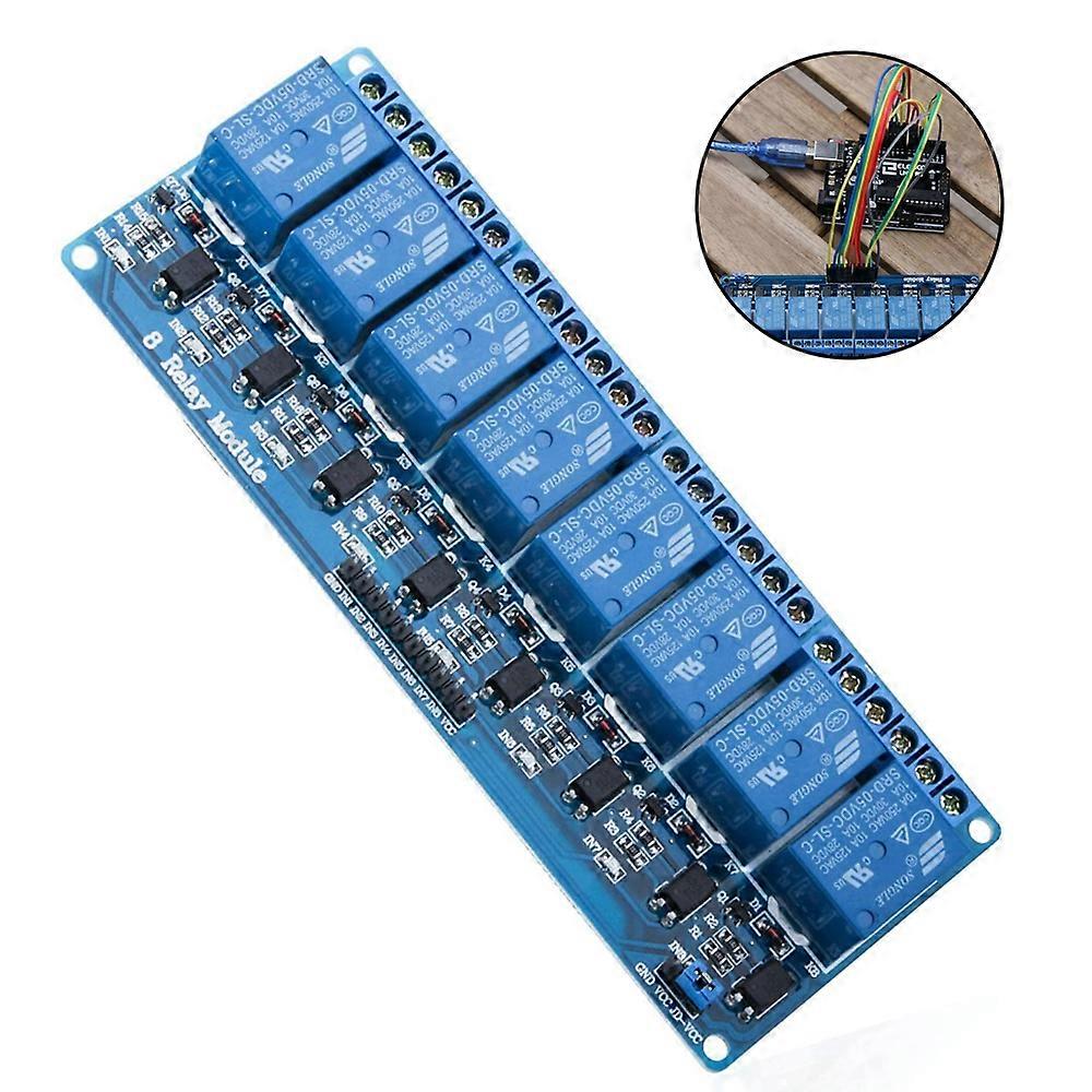 Channel DC 5V Relay Module with Optocoupler for Arduino UNO R3 1280 DSP ARM PIC AVR STM32 ...