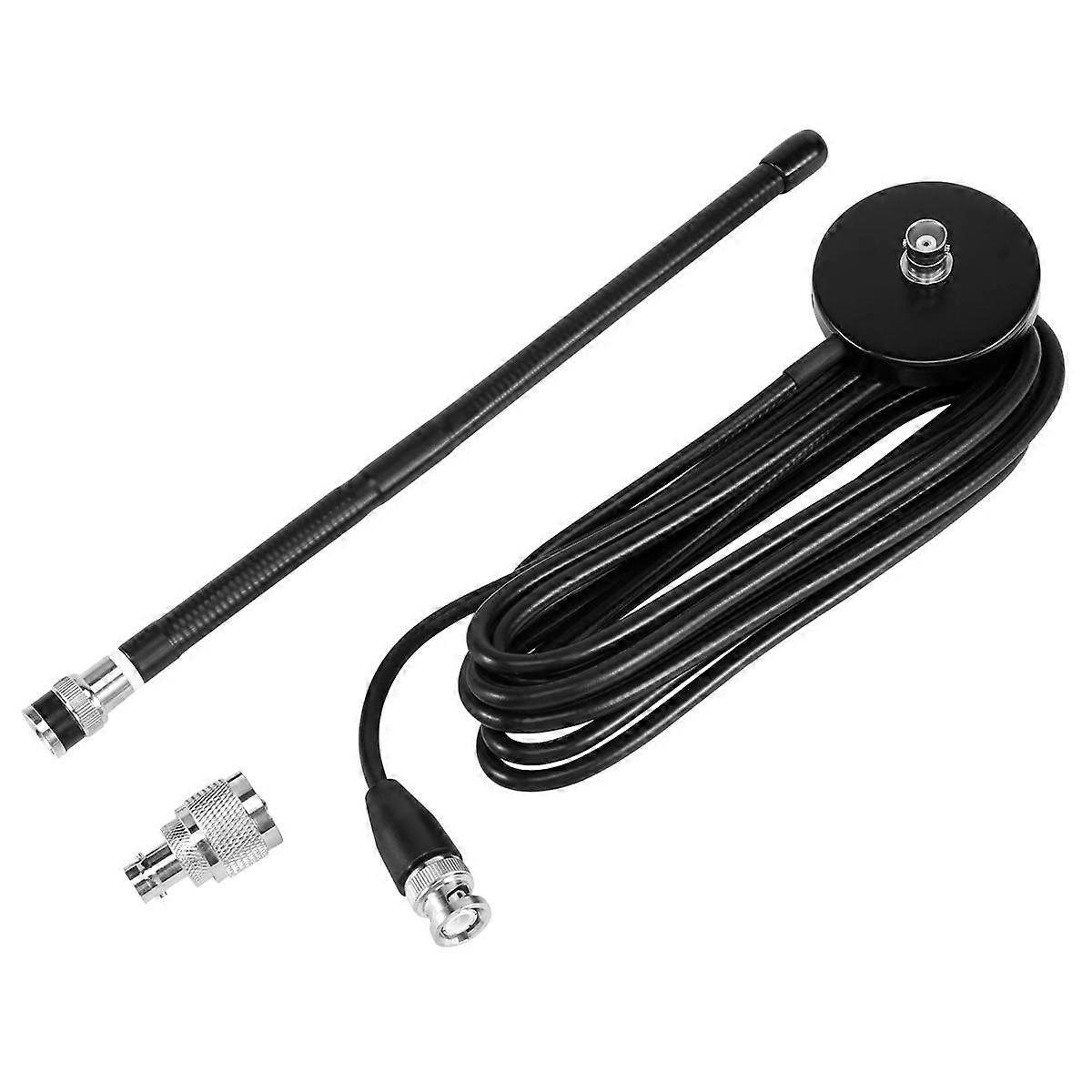 CB Aerial Antenna 27MHz Soft Whip Magnetic Base BNC PL259 Connector CB ...