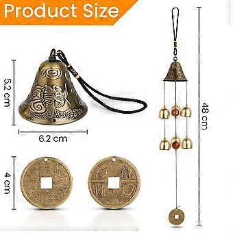 Lucky Wind Chimes, Feng Shui Hanging Wind Chimes for Garden, Good Luck ...