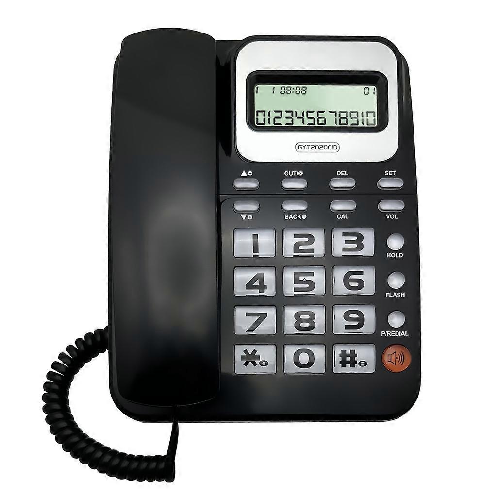 Corded Telephone Desktop Landline Telephone with Caller Display KX ...