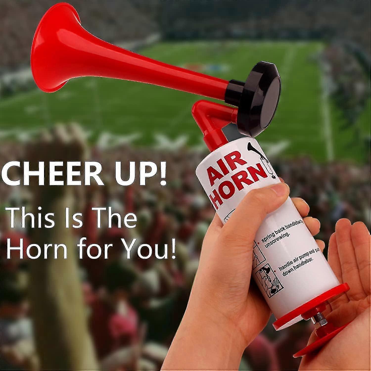 Handheld Air Horn, Aluminum Super Loud Noise Maker Bear Horn Self ...