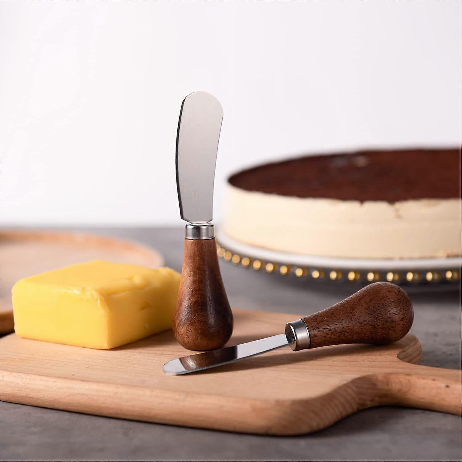 4 Pcs Mini Butter Knife Standing Cheese Spreaders Butter Spreader Knife ...