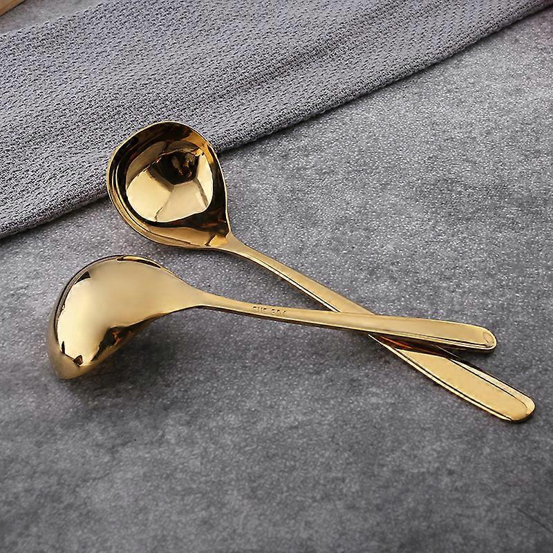Stainless Steel Mini Ladle 1/2/4pcs Sauce Gravy Spoon with Smooth ...