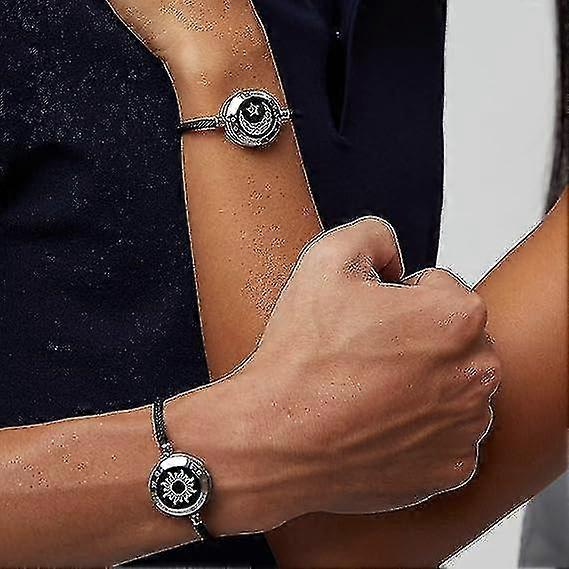 Long Distance Touch Bracelets For Couples, Vibration & Light Up For ...