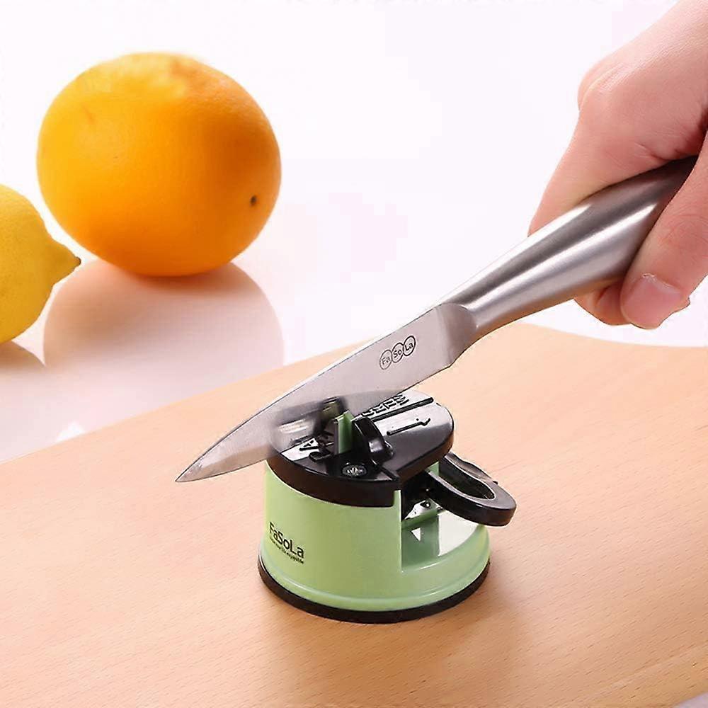 Knife Sharpener for all Blade Types, Razor Sharp Precision, Easy Safe ...