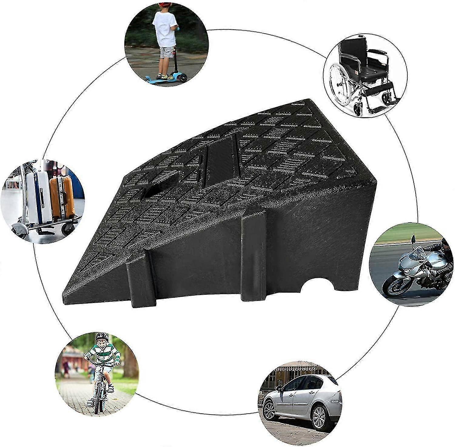 Bilkantramp, tunga Pvc-ramper för uppfart - Trottoarkantramper för ...