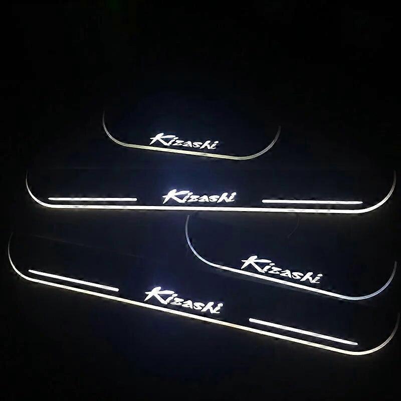 Trim Pedal LED Car Light Door Sill Scuff Plate Pathway Dynamic Streamer ...