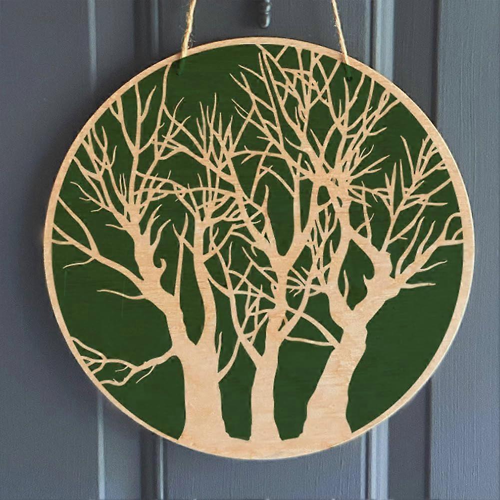 Full Moon Tree Painting Big Stencil 11.8x11.8" PET Tree on The Moon ...