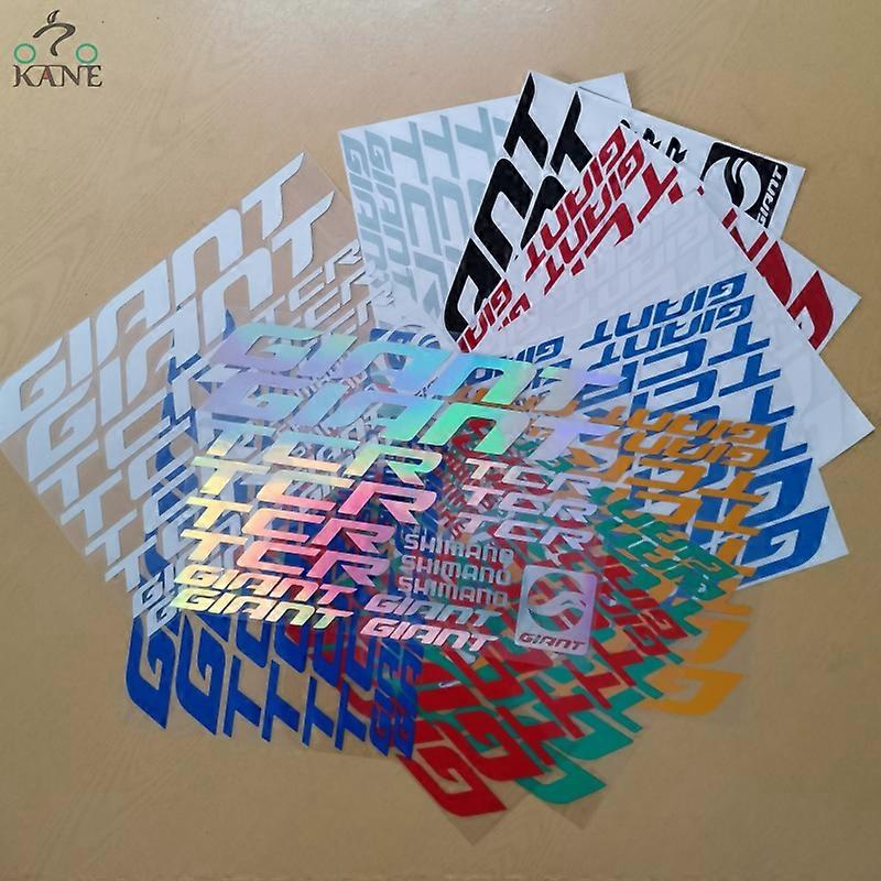 TCR Brand Bicycle Frame Stickers MTB DH Cycling Road Ride Decals MTB ...