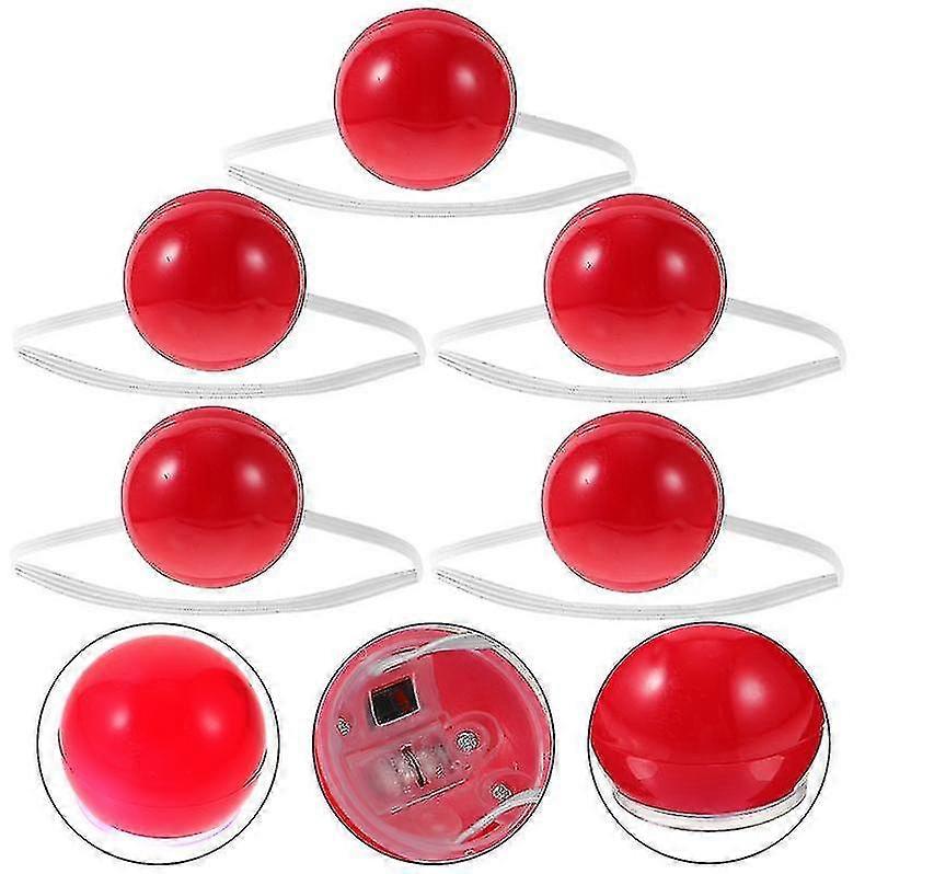 5pcs Plastic Red Nose | Fruugo UK