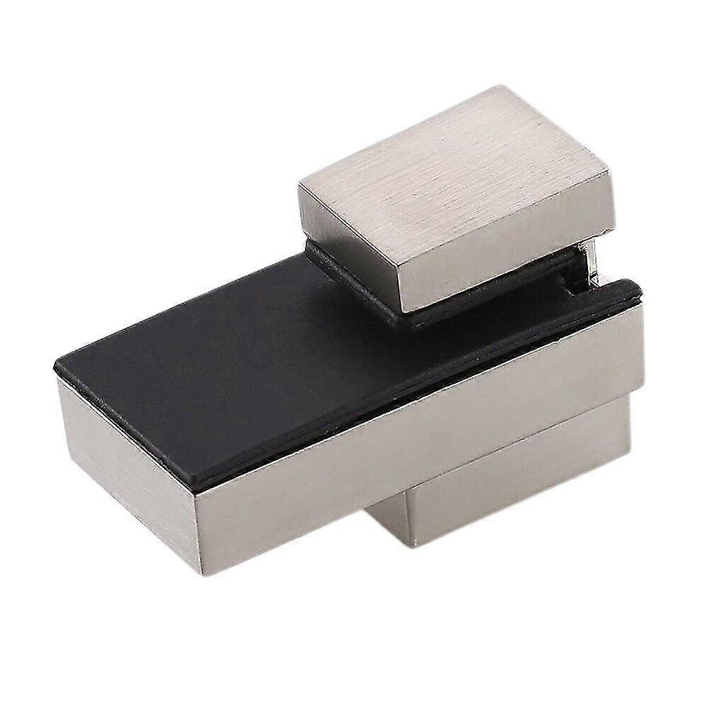 2pcs Adjustable Glass Shelf Brackets Plated Brackets Zinc-alloy Shelf ...