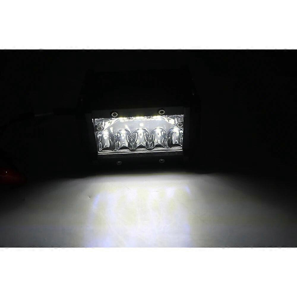 4Inch 60W Led Light Bar + Tow Hitch Mount Brackets Backup Reverse ...