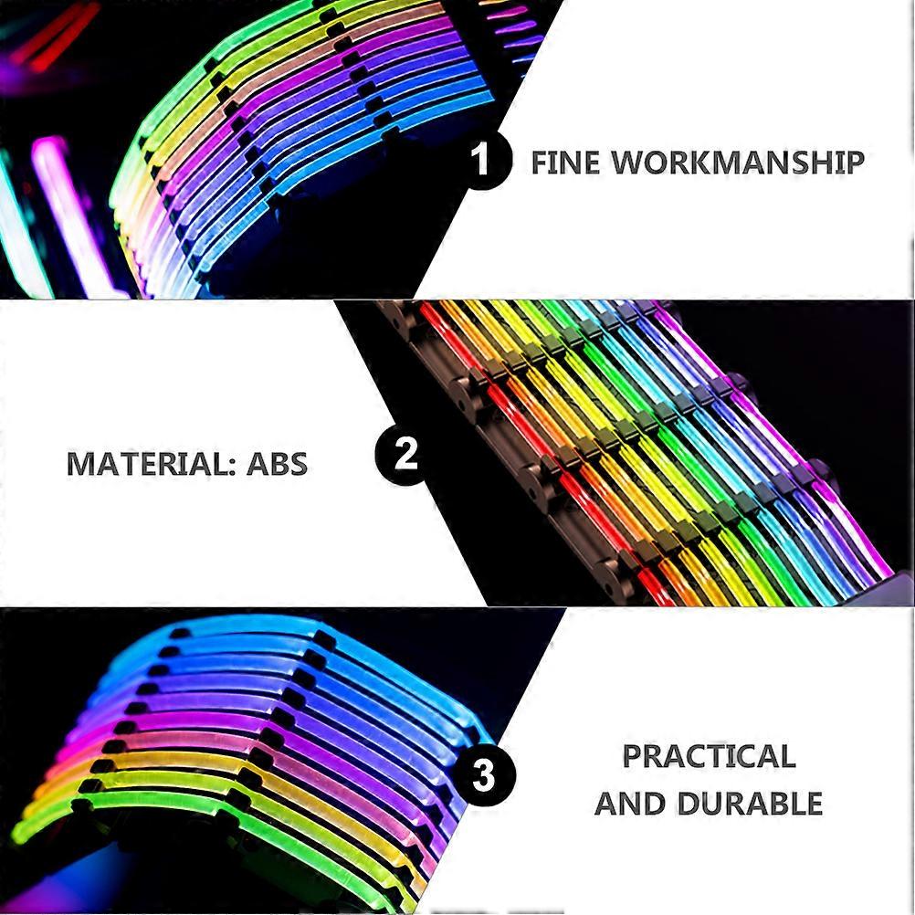 5 V PC Psu RGB PSU Cable RGB Extension Sleeved Cable RGB Extension ...