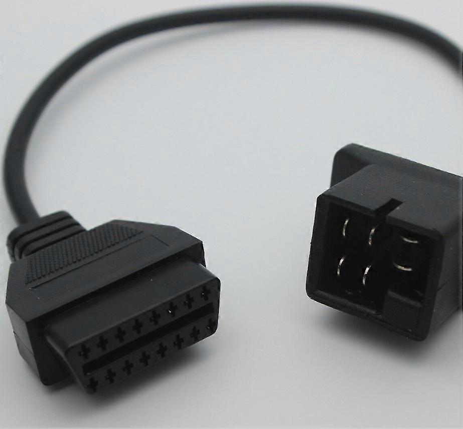 For Chrysler 6 pin OBD1 to OBD2 Convert Adapter Code Reader Diagnostic ...