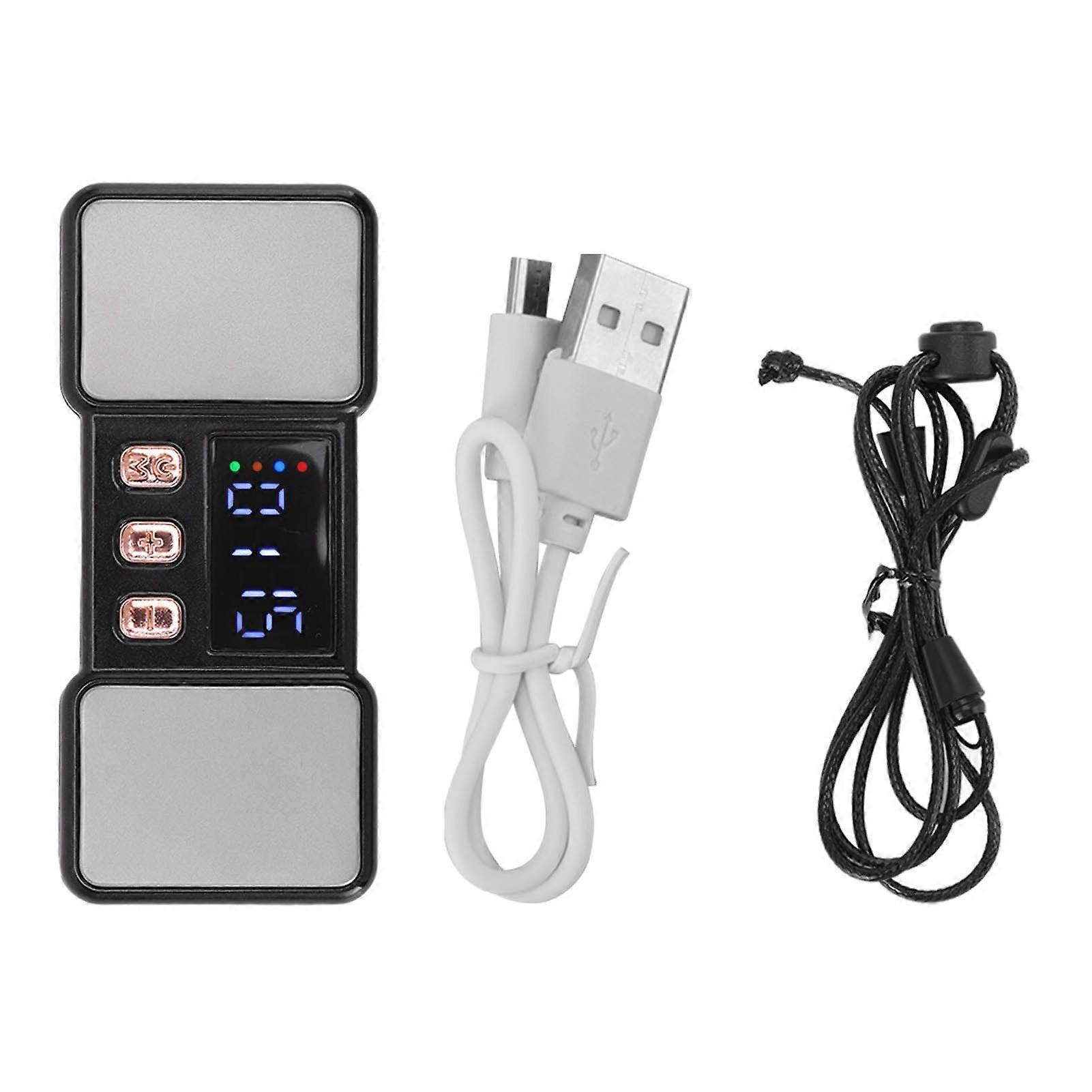 Finger Massager Micro Current Electric Pulse Knuckle Fingertip Massage ...