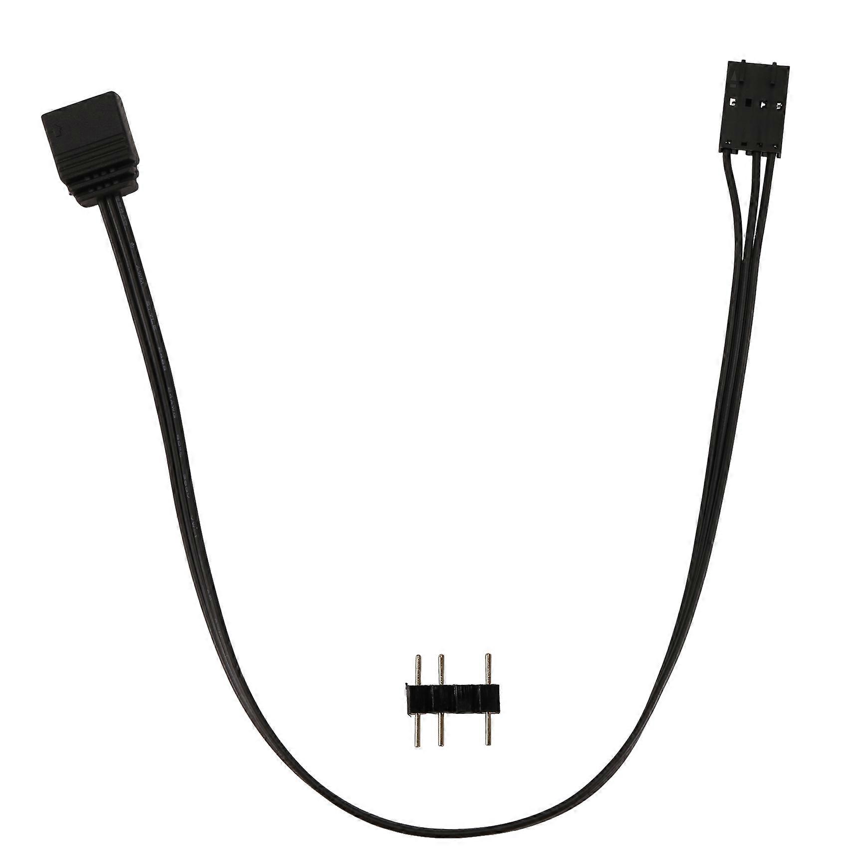 For Corsair 4PIN RGB to Standard ARGB 3-Pin 5V Adapter Connector RGB Cable 25cm | Fruugo UK