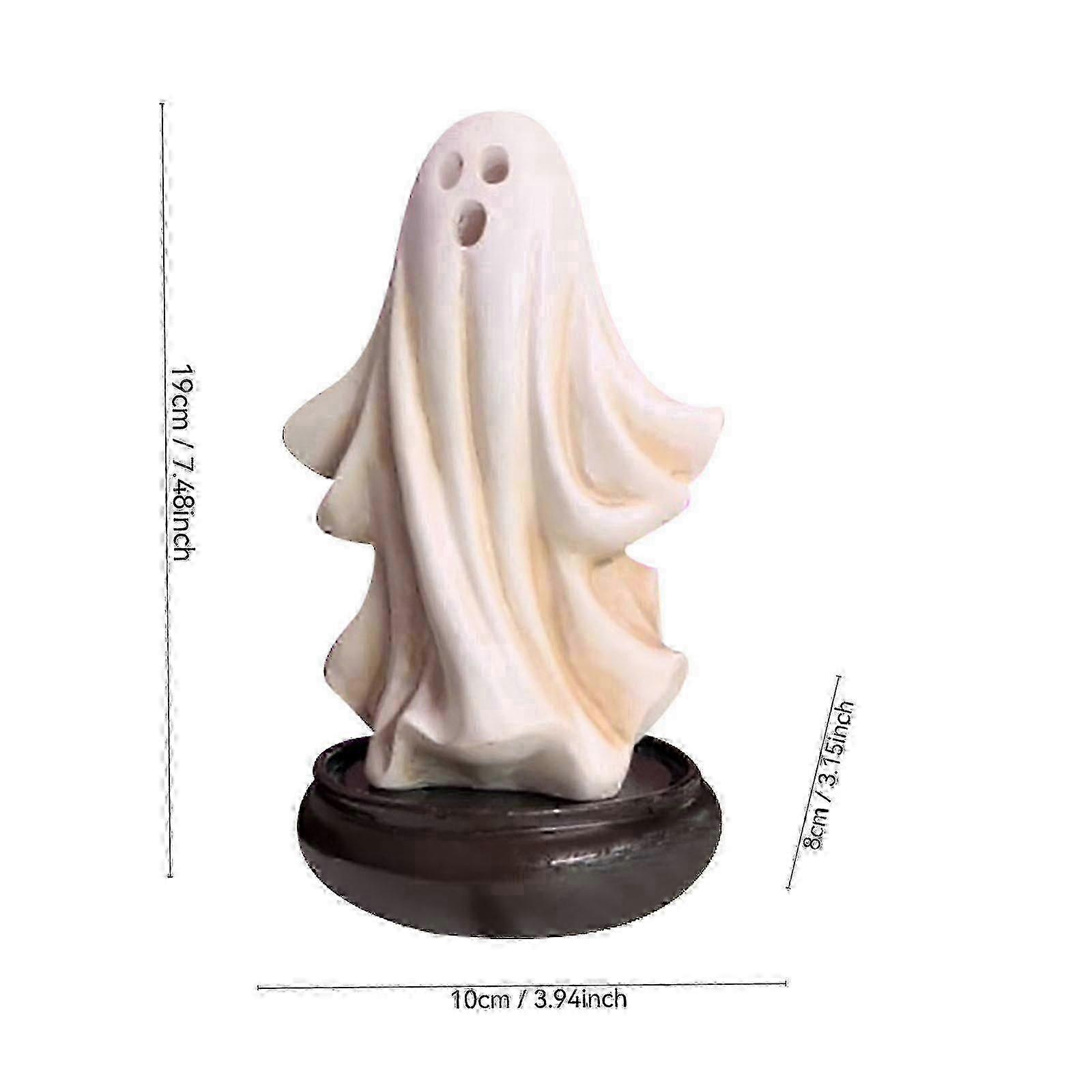 2025 Halloween Ghost Incense Table Ghost Incense Decorative Desktop ...