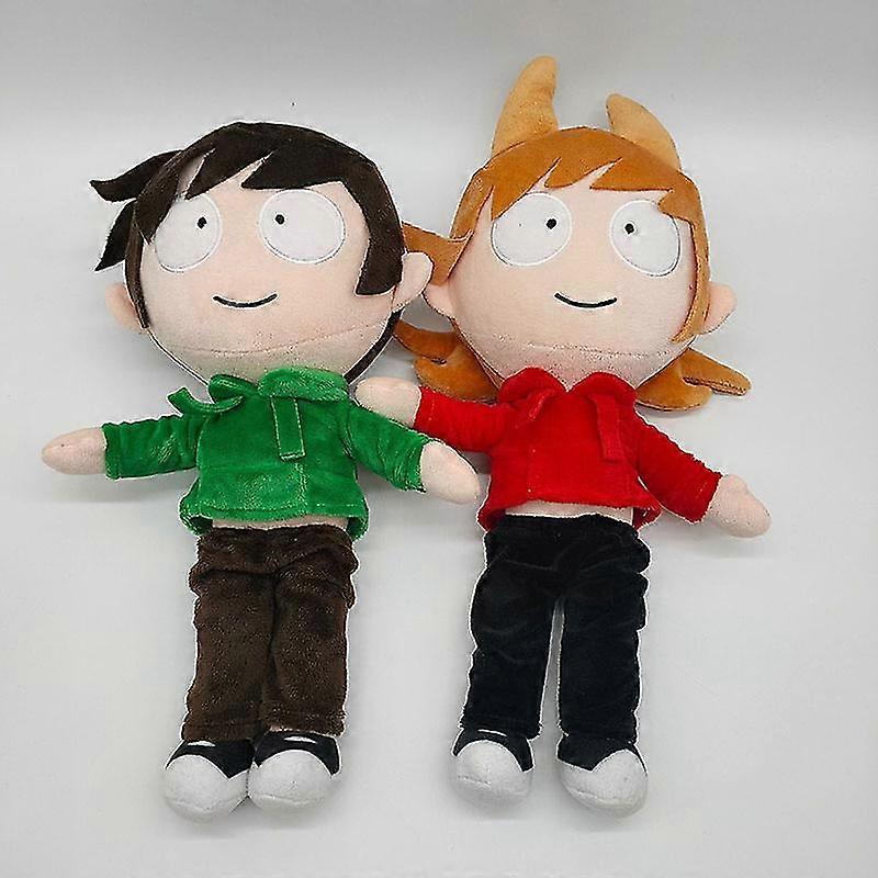 1pc 32cm-38cm New Exclusive Eddsworlded Plush Doll Cartoon Edd Tord ...