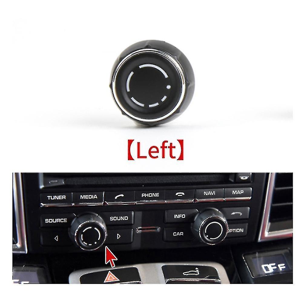 For Porsche Coupe 911 718 918 Boxster Cayman Car Volume Knob Cover ...