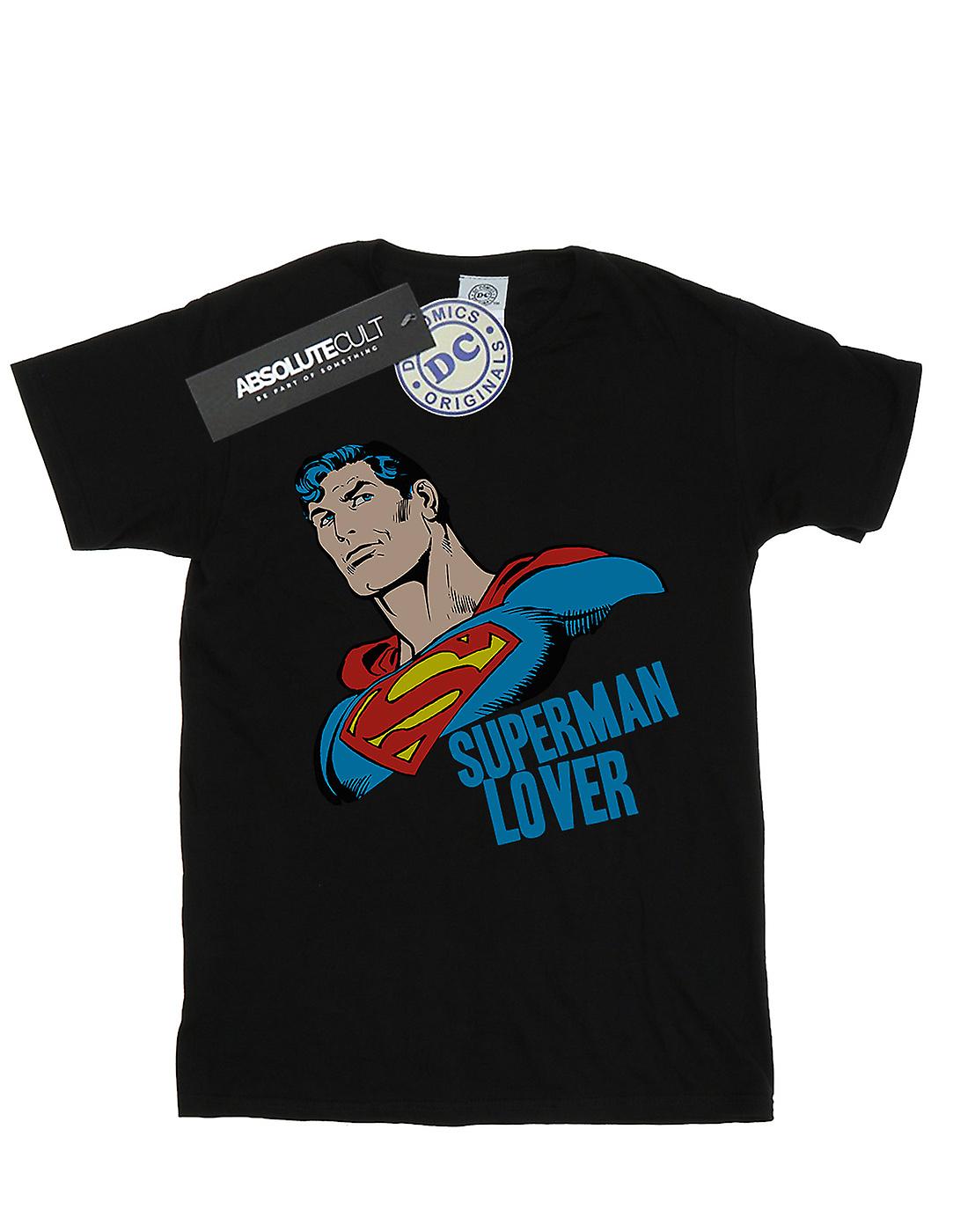 DC Comics Women's Superman Lover Boyfriend Fit T-Shirt | Fruugo US
